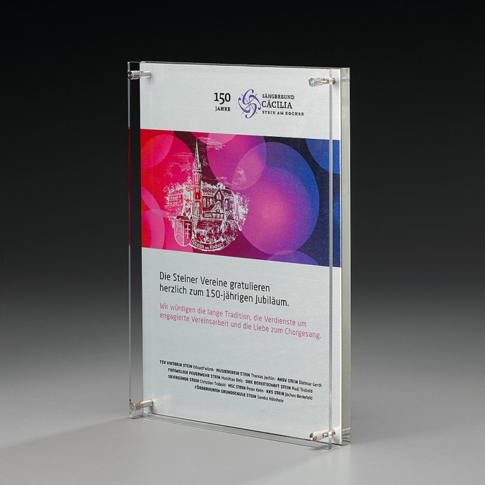 Award Displays - Acryl und Metall - Alfred Lehner GmbH